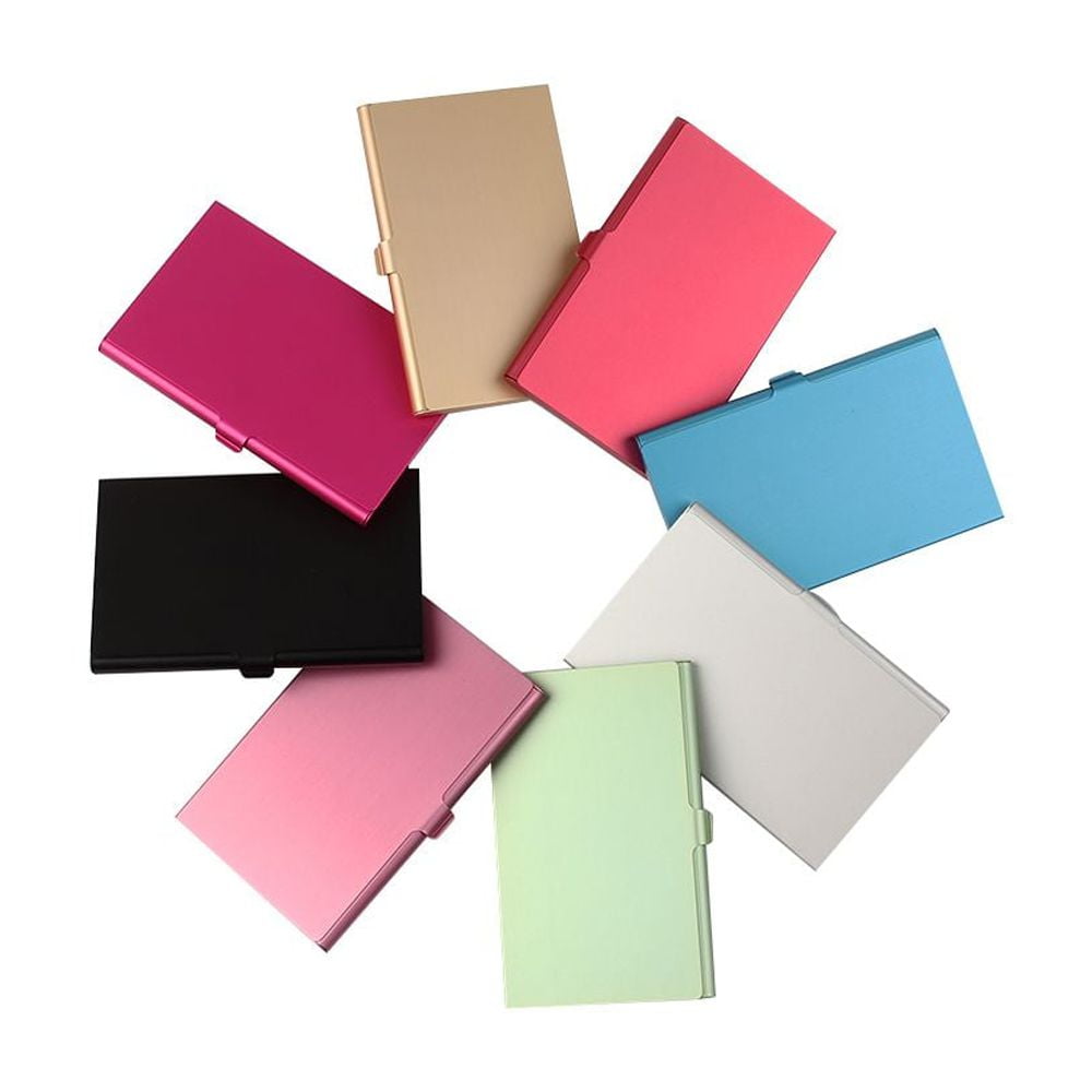2022 High Quality Creative Business Card Case Aluminum Metal Box Credit ...