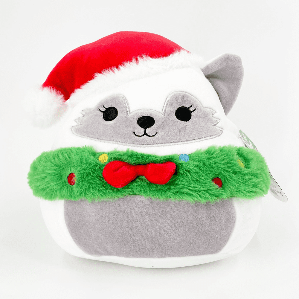 2022 Holiday Squishmallows 8 Inch Gracelynn the Fox Christmas Wreath ...