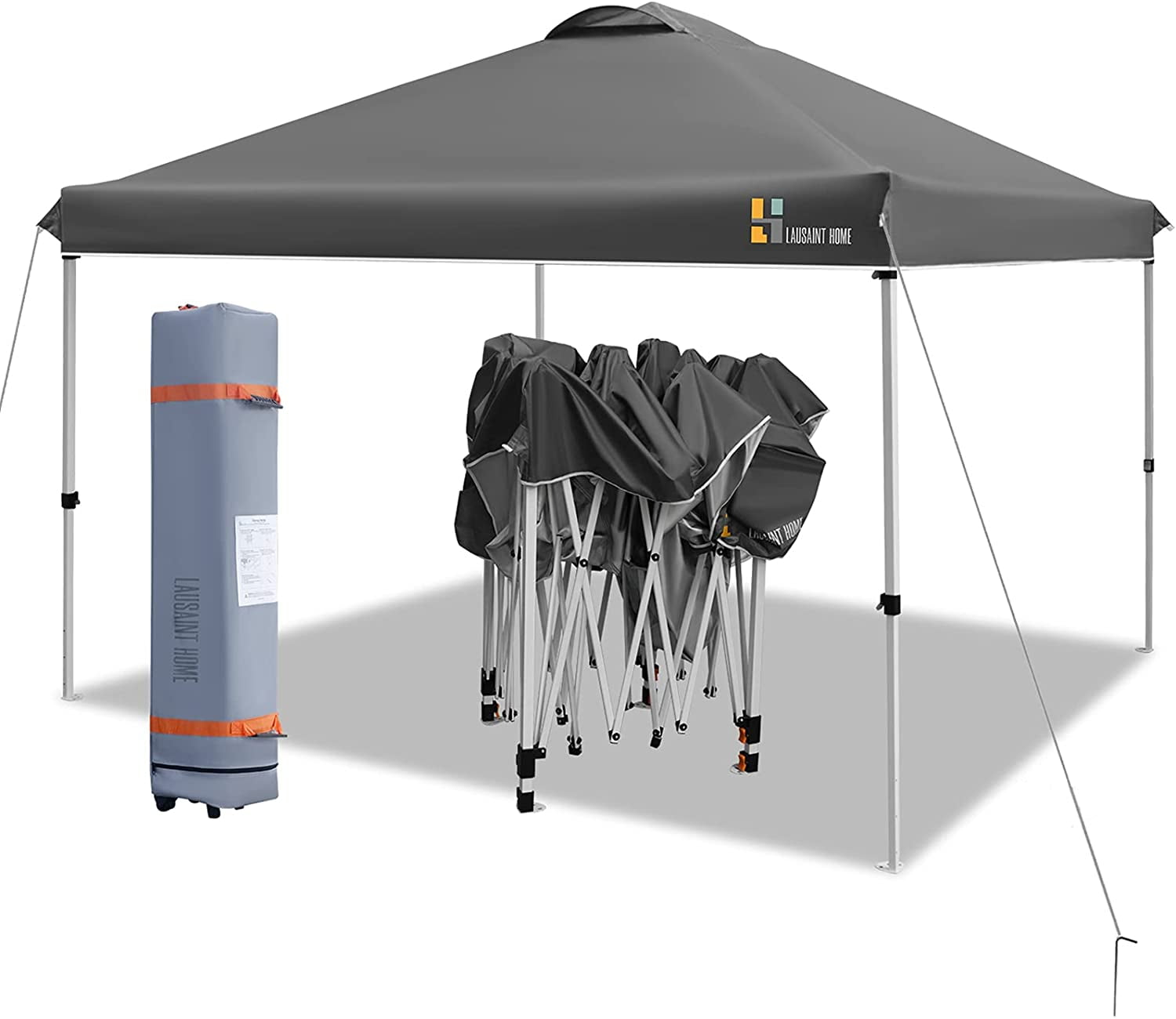 2022 LAUSAINT HOME 10'x10' Pop Up Canopy,Portable Folding Instant ...