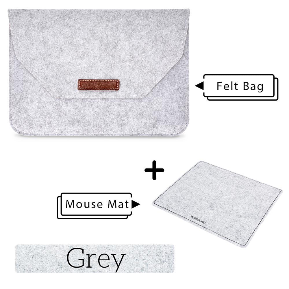 2022 Laptop Velcro Felt Sleeve Bag 11 12 13 15 Inch for Macbook Air ...