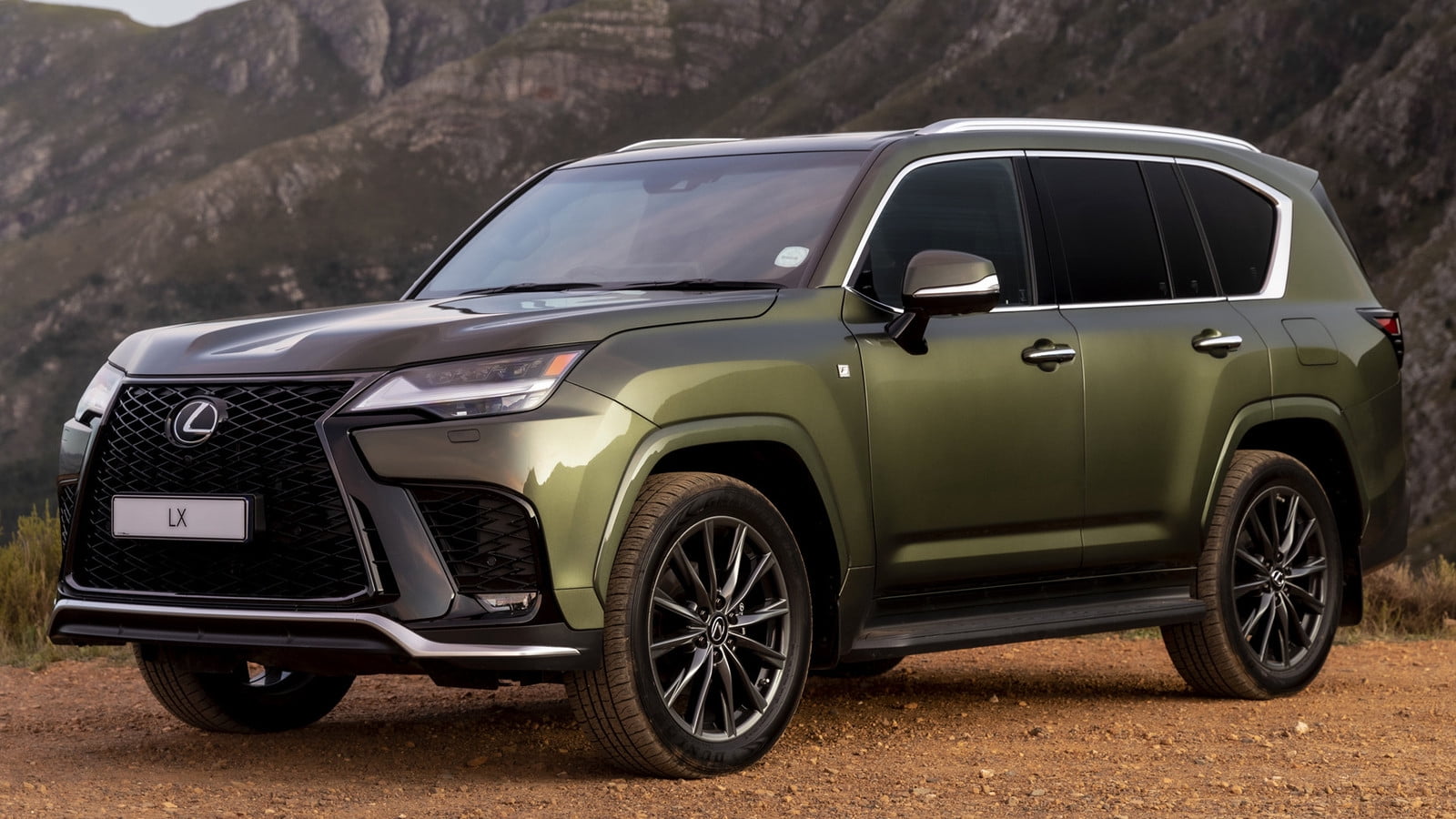 2022 Lexus LX F Sport ZA - 20x30 Inch Laminated Poster - Stunning ...