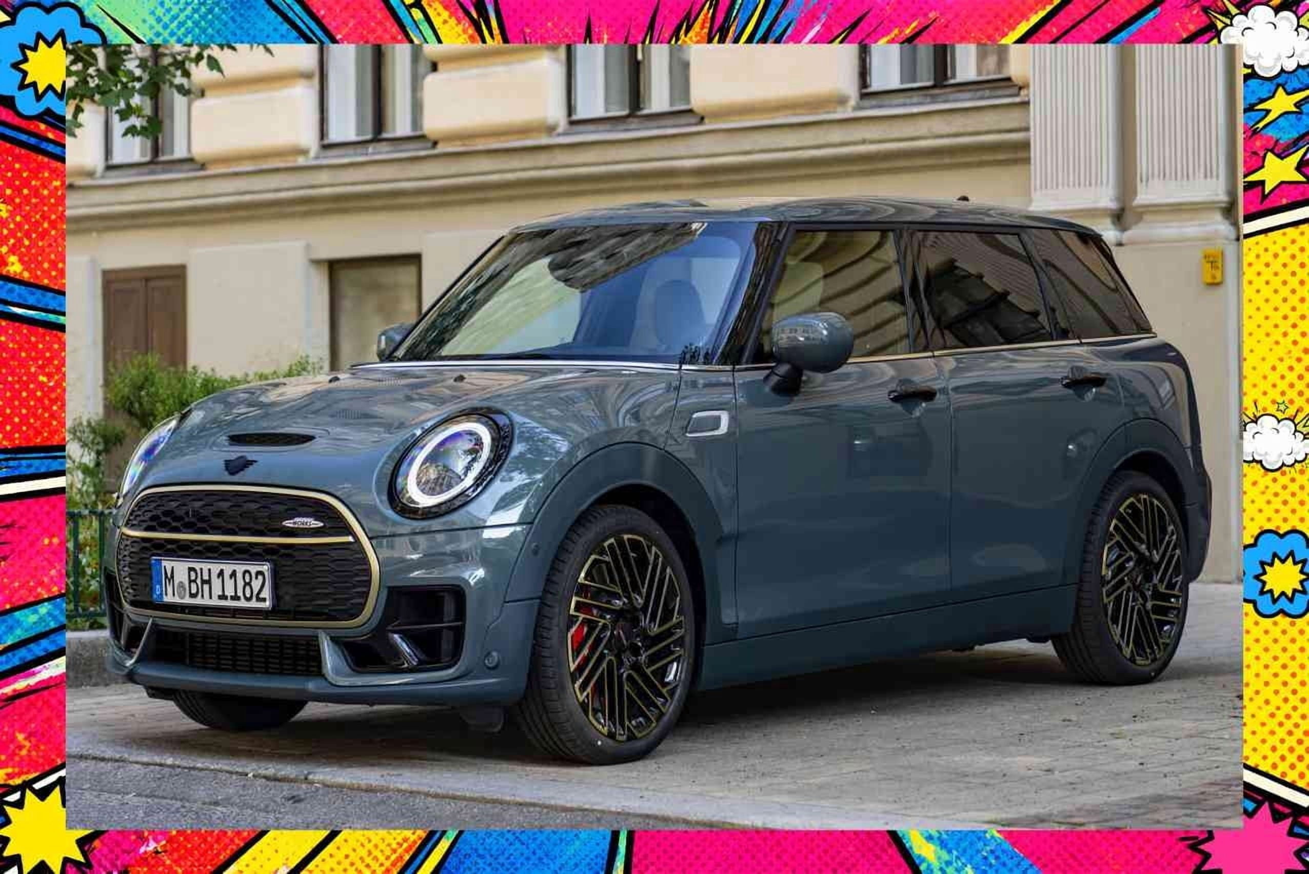 2022 MINI John Cooper Works Clubman Untold Edition Car Poster - Pop Art ...