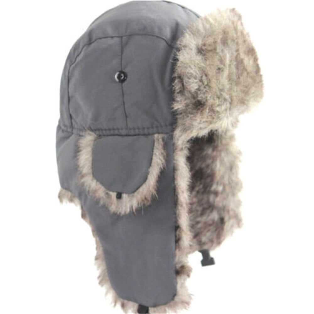 2022 Mens Women Unisex Warm Trapper Aviator Trooper Earflap Winter ...