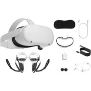 Oculus Quest 2 VR Headset 2021, 128GB, Touch Controllers, 90 Hz, 3D ...