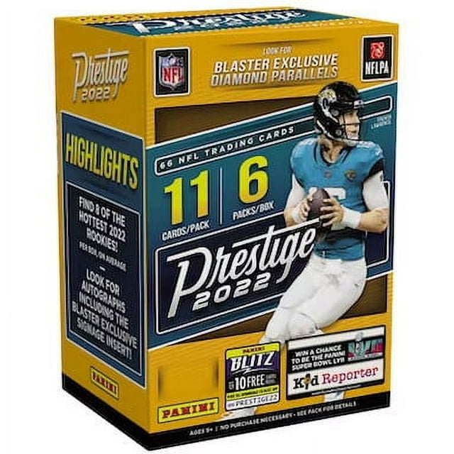 2022 NFL Prestige Sports Draft Score Football Trading Card Box by ...