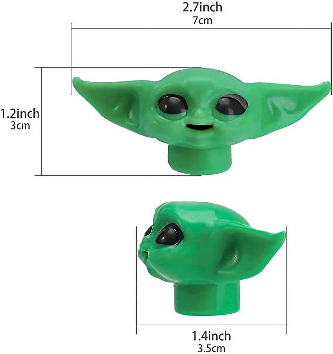 2022 New Baby Yoda Toothpaste Cap Yoda Toothpaste Hat Dispenser Baby ...
