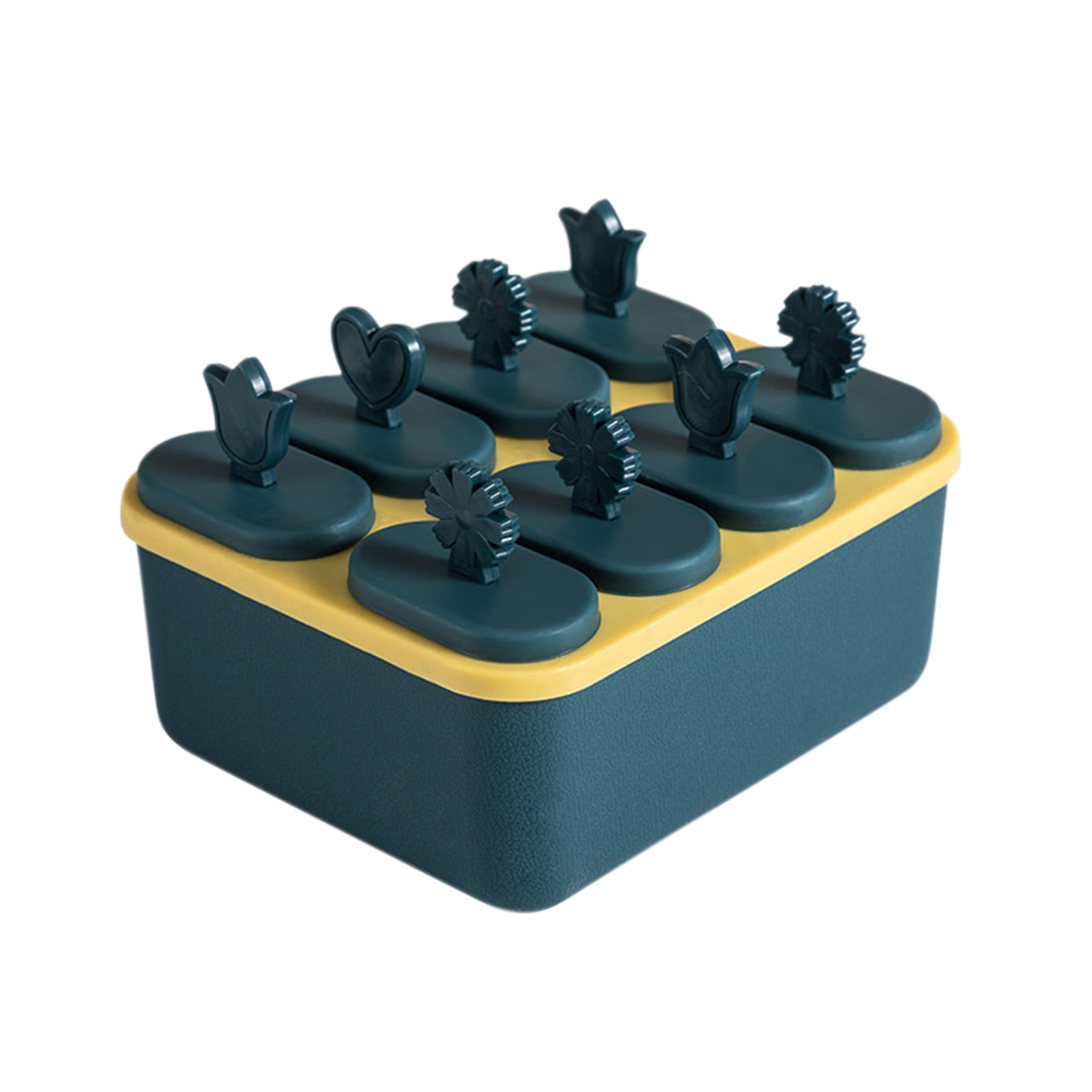 2022 New Homemade Popsicle Box With Base With Handle 8 Popsicle Box Ice ...