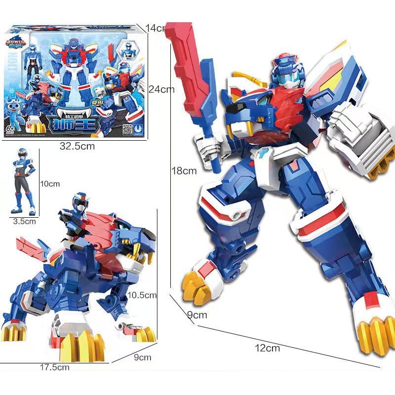 2022 New Mini Force Transformation Robot Animal Form Model Miniforce ...