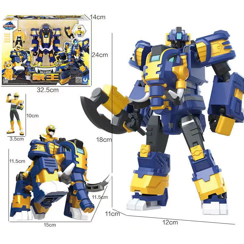 2022 New Mini Force Transformation Robot Animal Form Model Miniforce ...