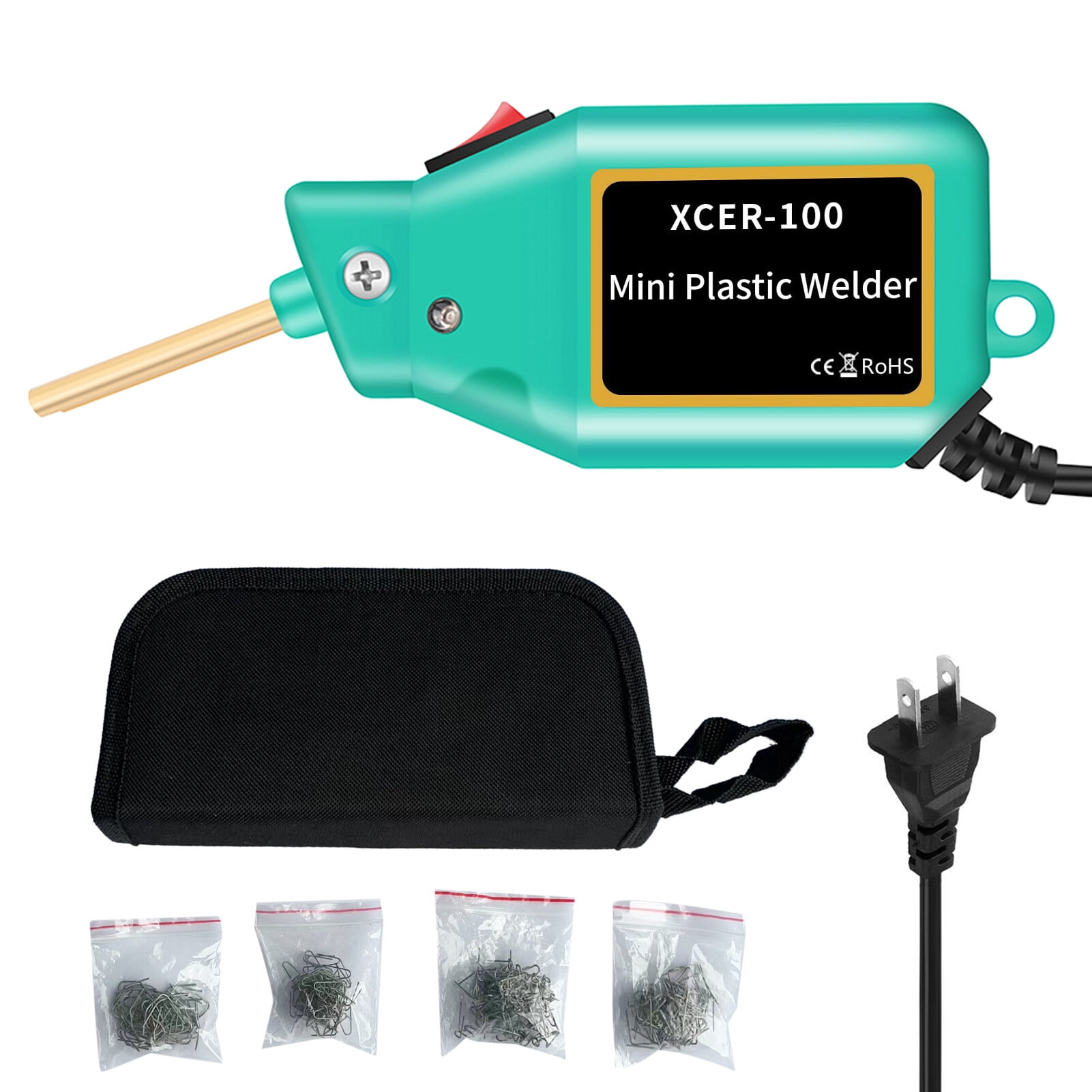 2022 New Version 100W Portable Mini Hot Stapler,Plastic Welding Machine ...