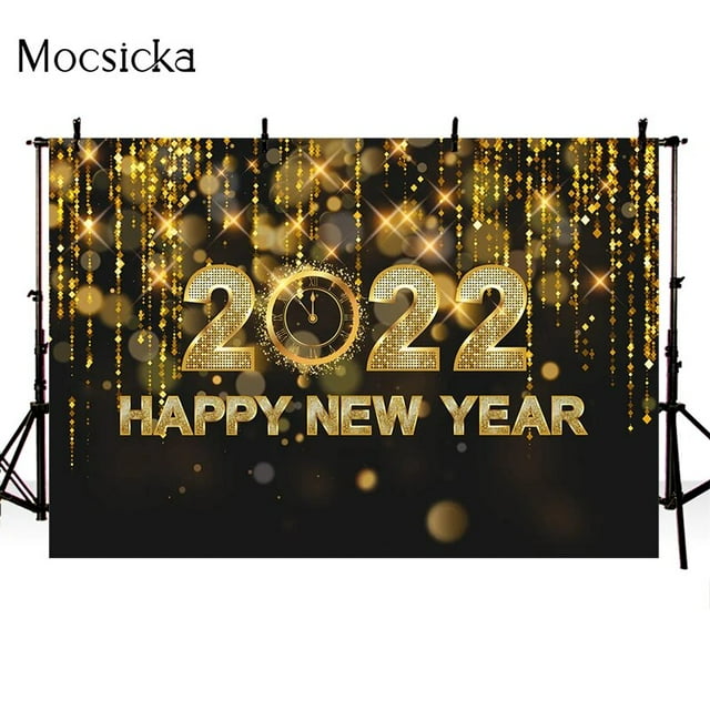 2022 New Year Photography Background Champagne Balloon s Decoration ...