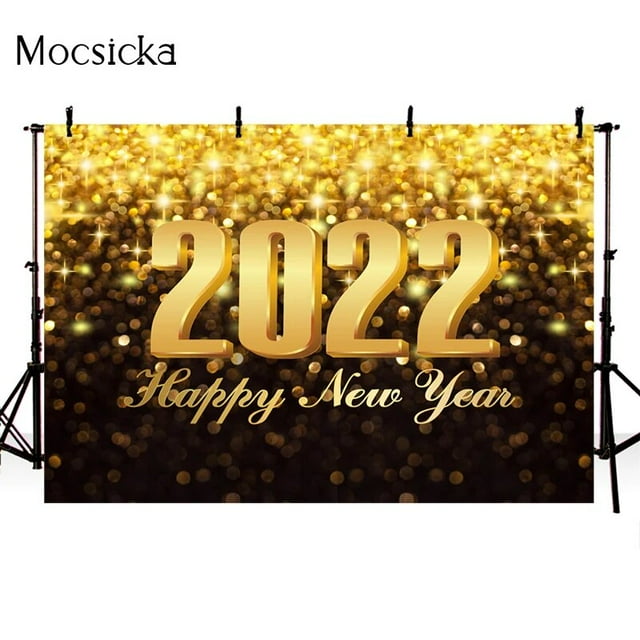 2022 New Year Photography Background Champagne Balloon s Decoration ...