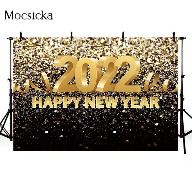 2022 New Year Photography Background Champagne Balloon s Decoration ...