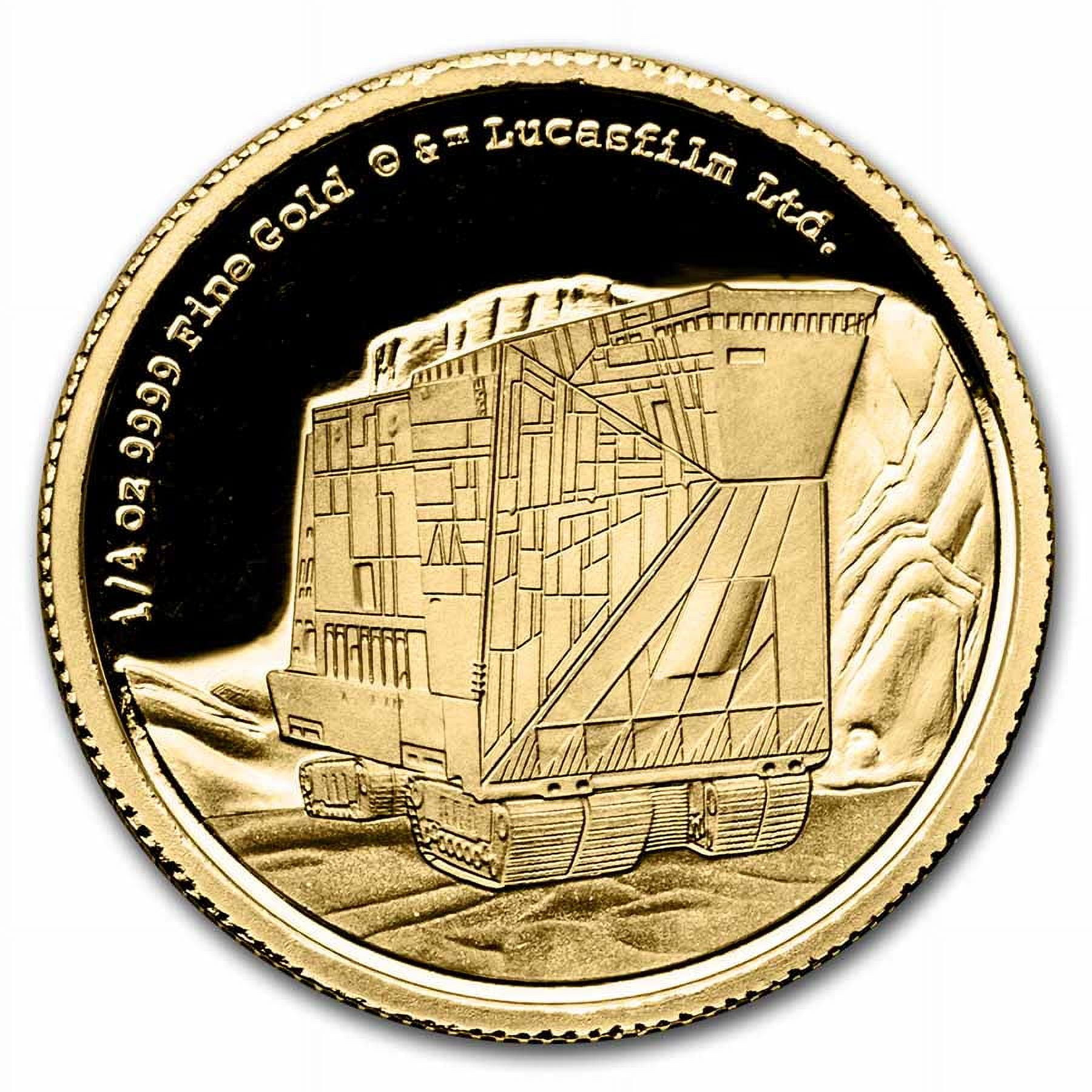 2022 Niue 1/4 oz Gold Star Wars Sandcrawler (Box & COA) - Walmart.com