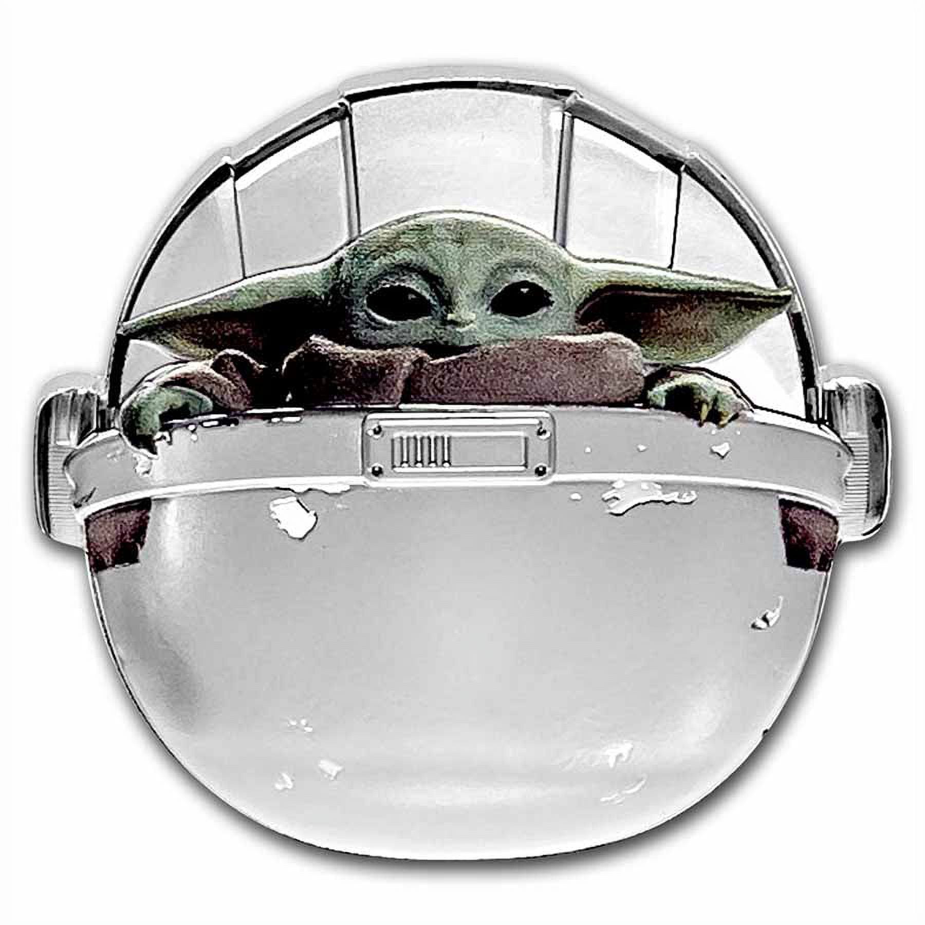 2022 Niue 1 oz Ag $2 Star Wars Mandalorian: Grogu Pod Shaped Coin ...