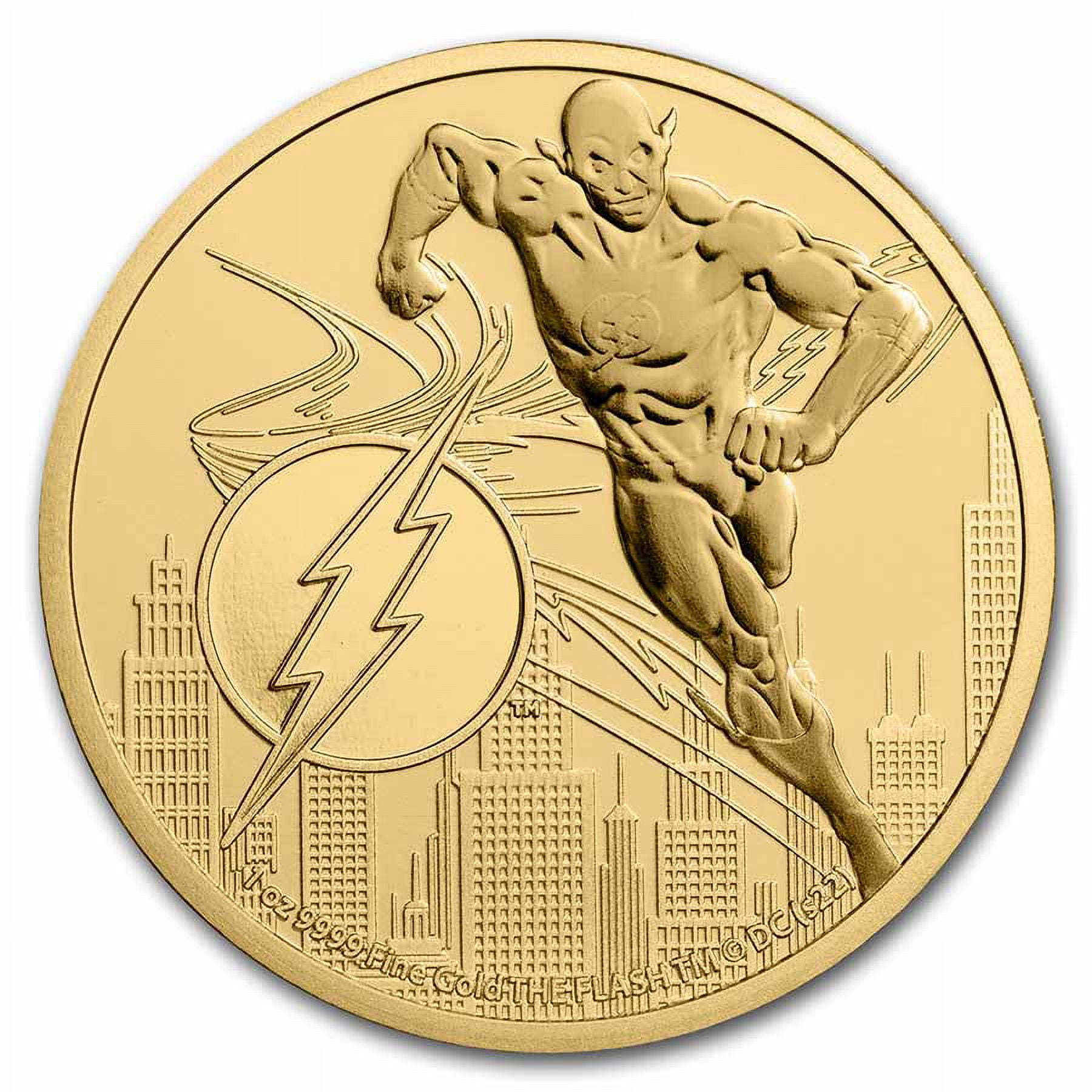 2022 Niue 1 oz Gold $250 DC Comics Justice League: The Flash - Walmart.com