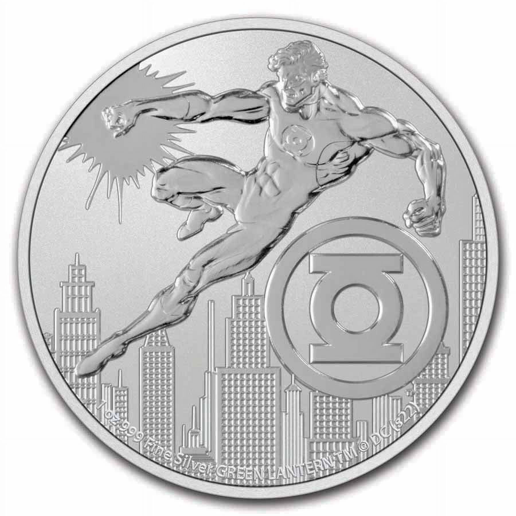 2022 Niue 1 oz Silver $2 DC Comics Justice League: Green Lantern ...