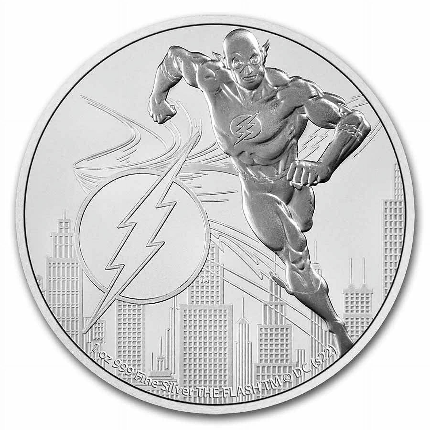 2022 Niue 1 oz Silver $2 DC Comics Justice League: The Flash - Walmart.com