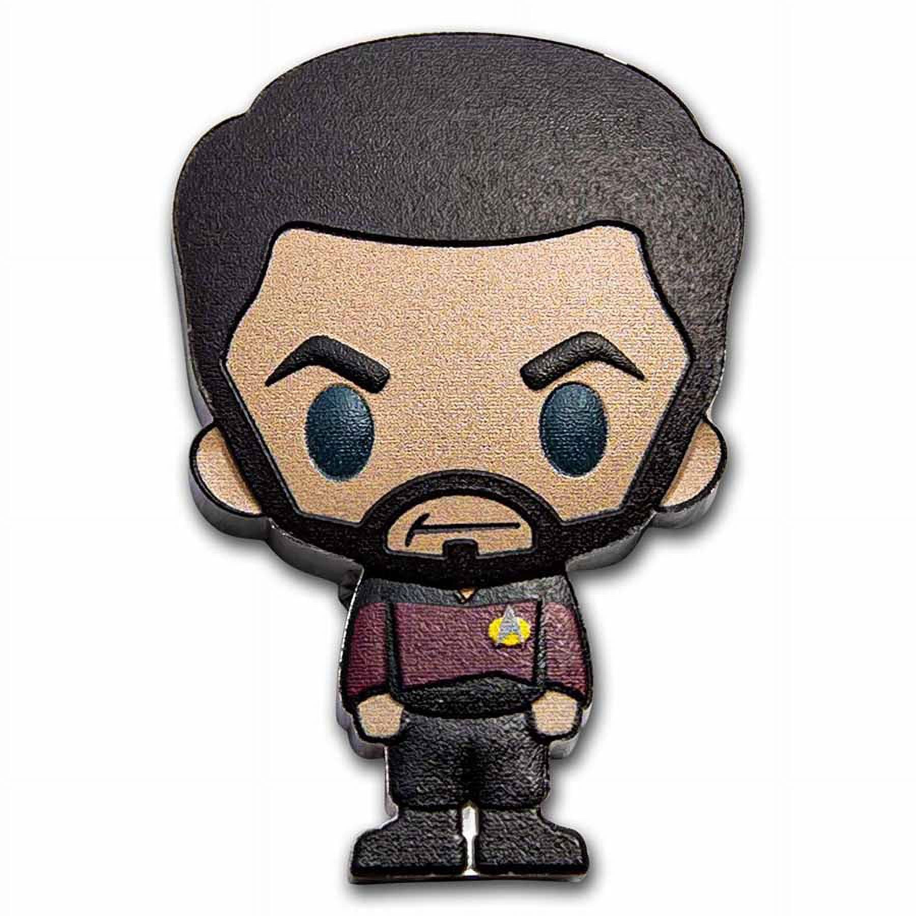 2022 Niue 1 oz Silver Chibi Star Trek: Lt. William T. Riker - Walmart.com