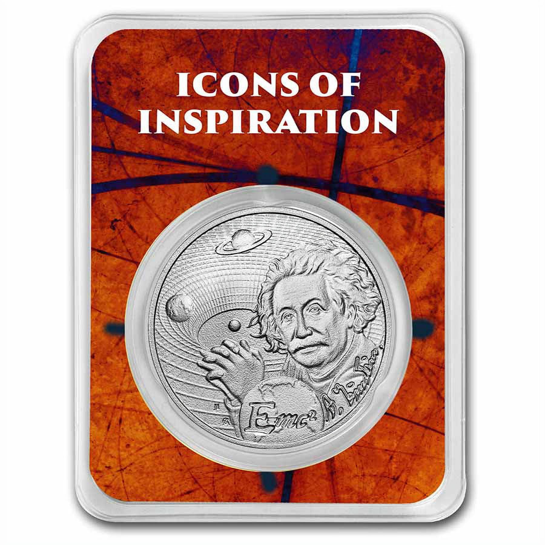 2022 Niue 1 oz Silver Icons of Inspiration: Alb. Einstein in TEP ...