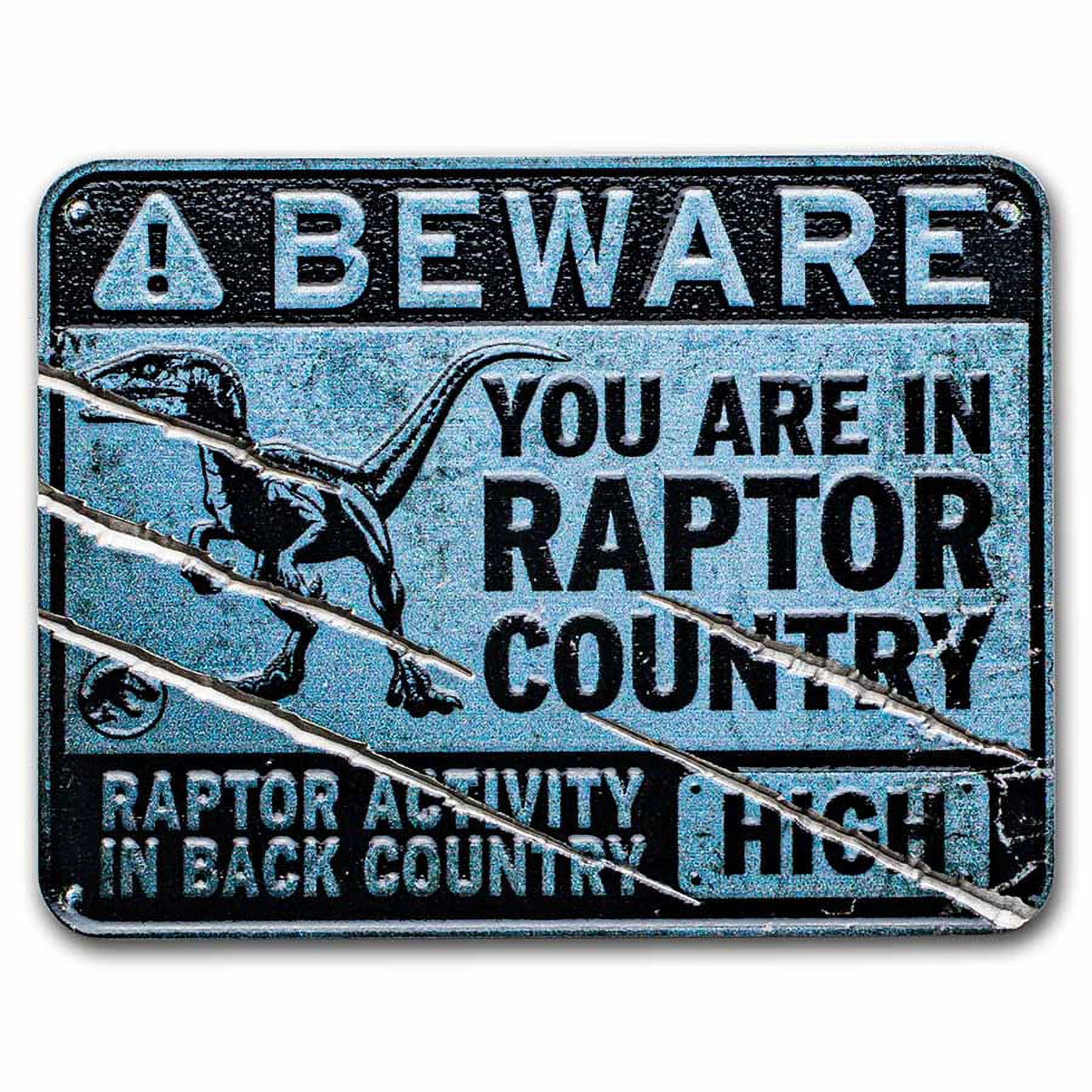 2022 Niue 2 oz Silver $5 Jurassic World Dominion Raptor Sign Coin ...