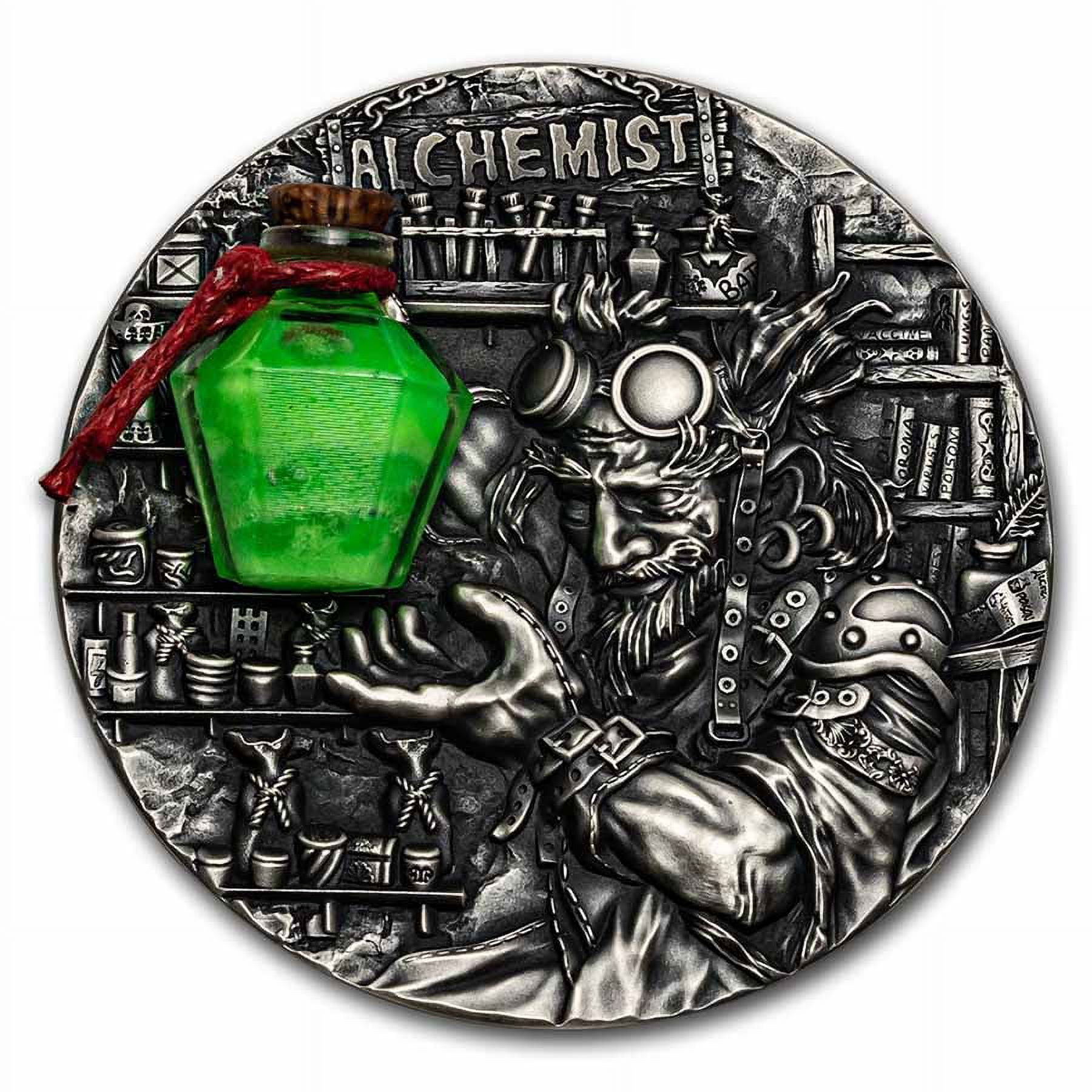 2022 Niue 2 oz Silver Antique Alchemist - Walmart.com