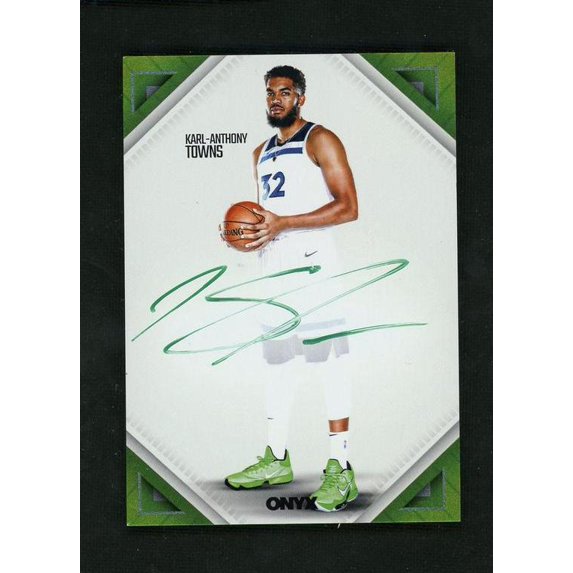 2022 Onyx Sample Green Ink Karl-Anthony Towns Auto /6 - Walmart.com