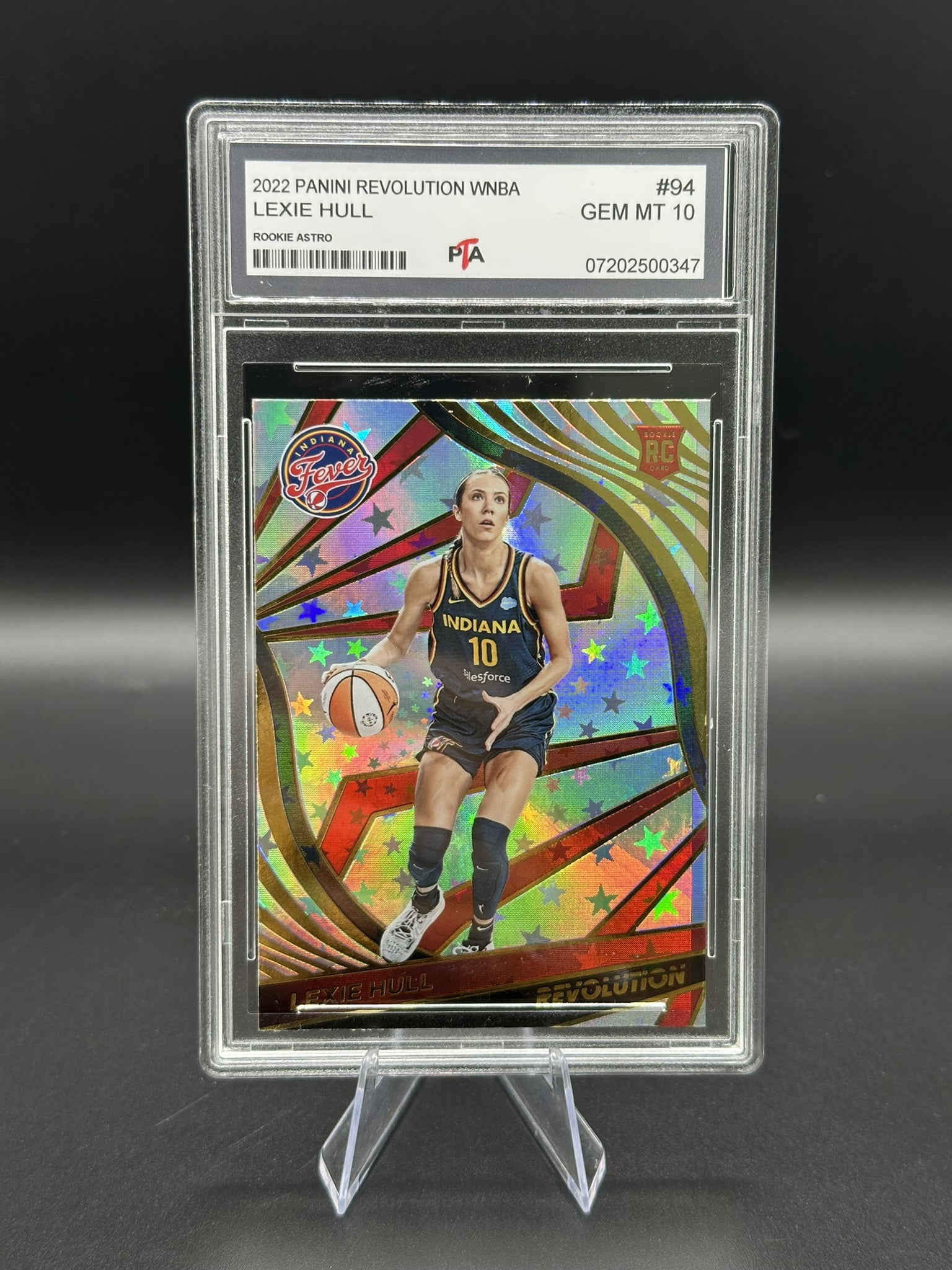 2022 PANINI REVOLUTION WNBA #94 LEXIE HULL TRUE ROOKIE VERY RARE ASTRO ...