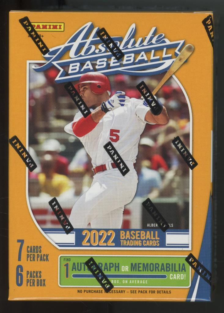 Collectible 2022 Panini Absolute Baseball Blaster Box - Walmart.com