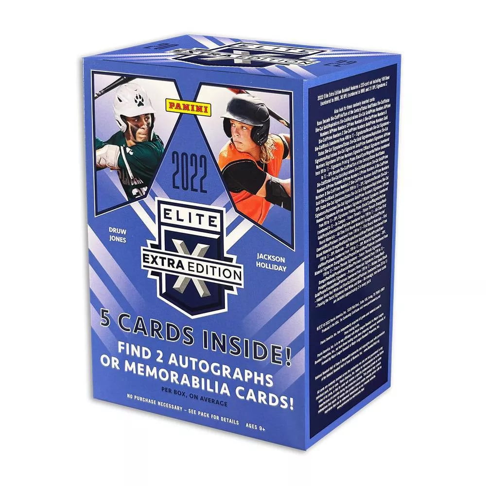 2022 Panini Baseball Elite Extra Edition Trading Cards Blaster Box ...