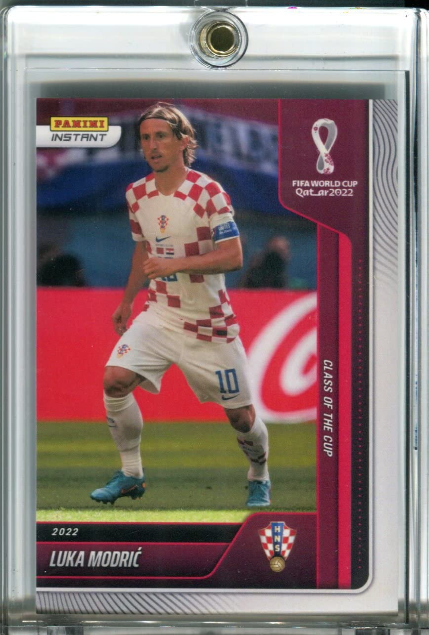 2022 Panini Instant World Cup Luka Modric Croatia Soccer /1036 Card ...