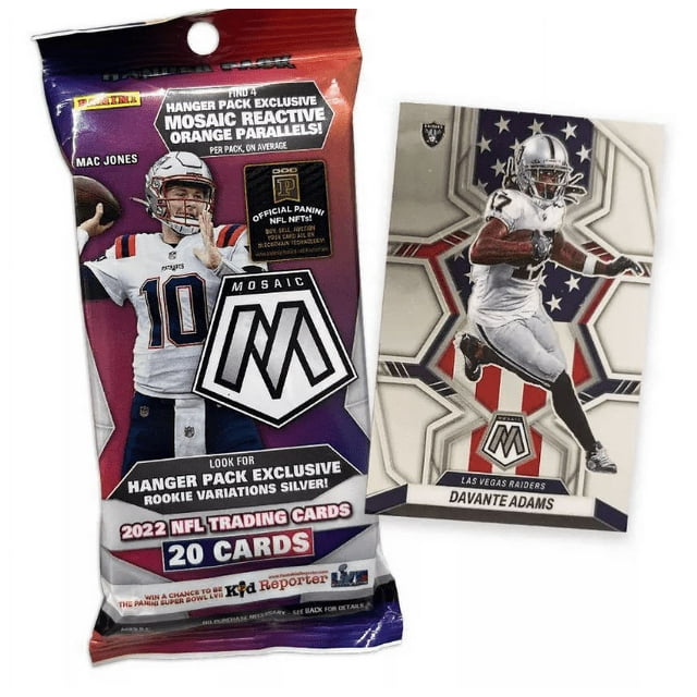 2022 Panini NFL Mosaic Football Trading Card Hanger Pack with Exclusive ...