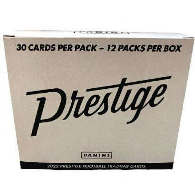 NFL Panini 2022 Prestige Football Card Value Box with Exclusive ...