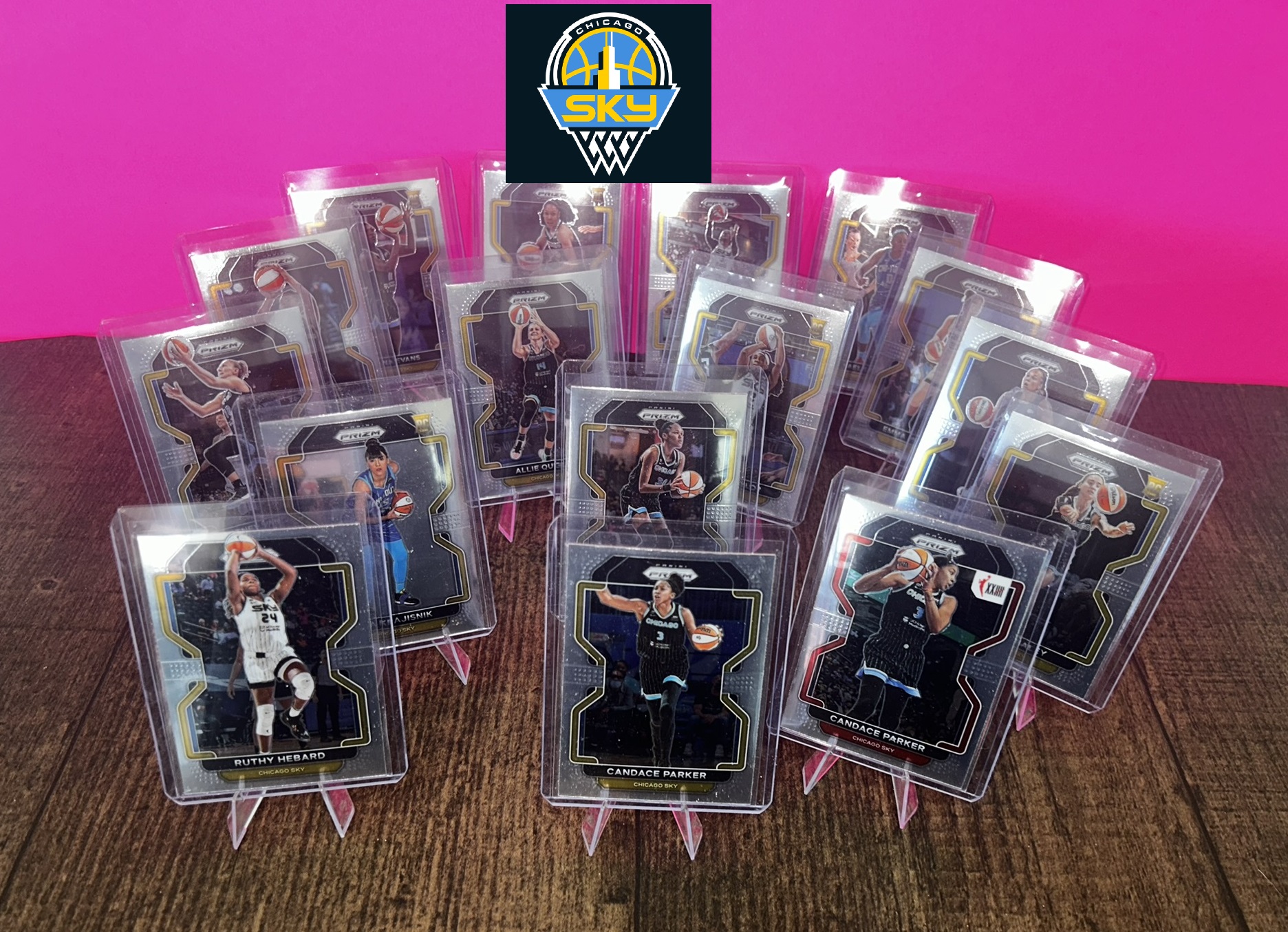 2022 Panini Prizm WNBA Basketball Chicago Sky Team Collection of 16 ...