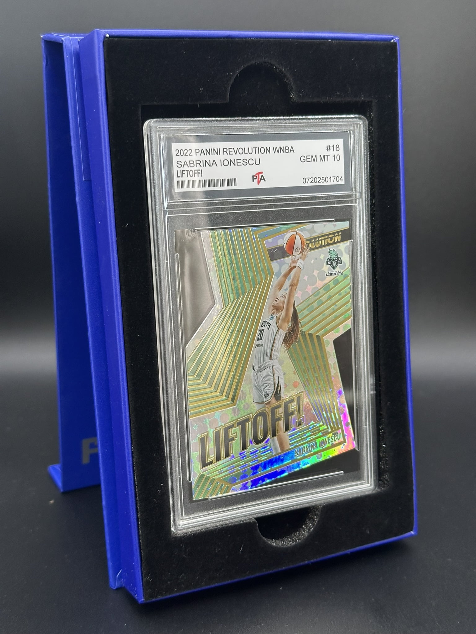 2022 Panini Revolution WNBA Card #18 Sabrina Ionescu VERY RARE LIFTOFF ...