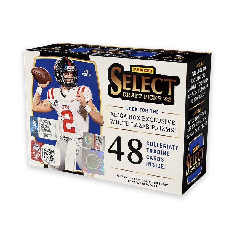 2022 Panini Select NFL Football Draft Picks Mega Box Trading Cards ...