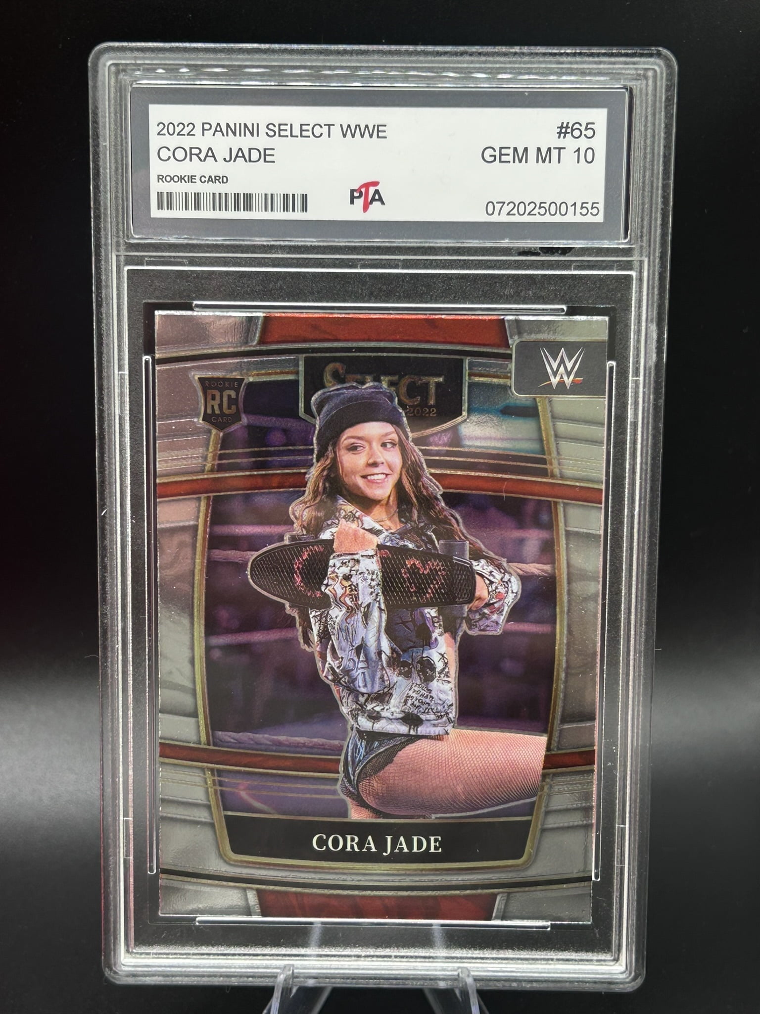 2022 Panini Select WWE #65 Cora Jade ROOKIE CARD RARE CONCOURSE ...