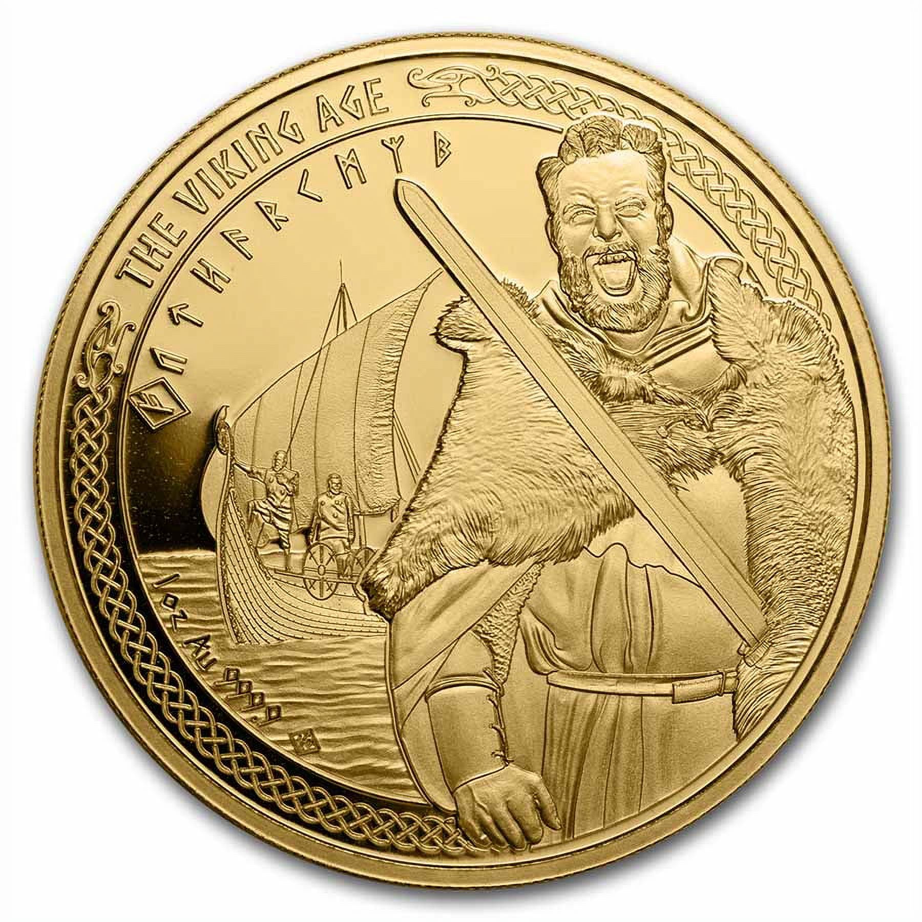 2022 Republic of Cameroon 1 oz Gold Viking Age Coin - Prosperity ...