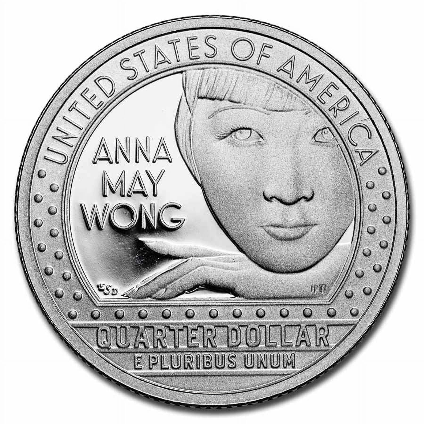 2022-S Anna May Wong Quarter Silver Proof - Walmart.com