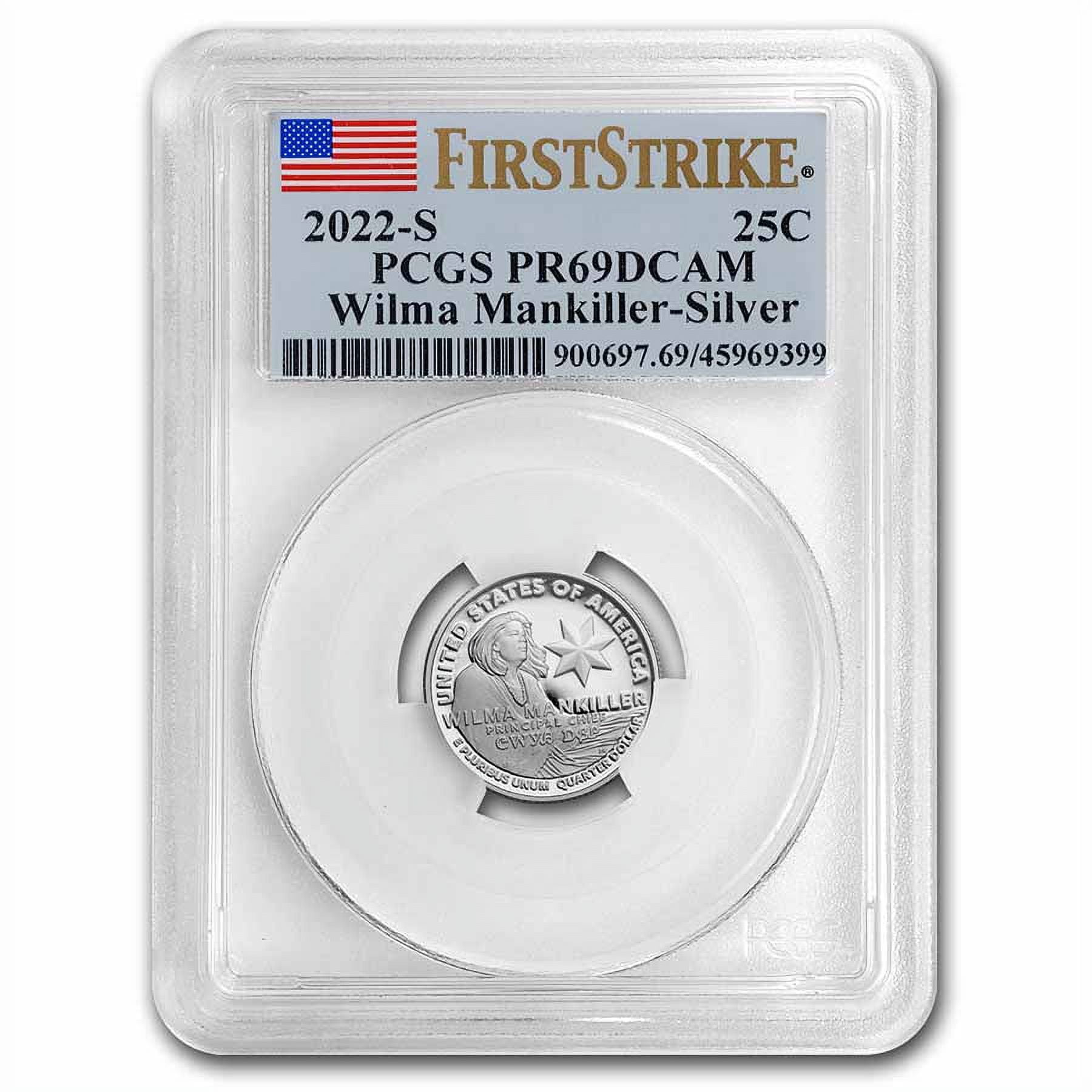 2022-S Wilma Mankiller Quarter Silver Proof PR-69 PCGS (FS) - Walmart.com