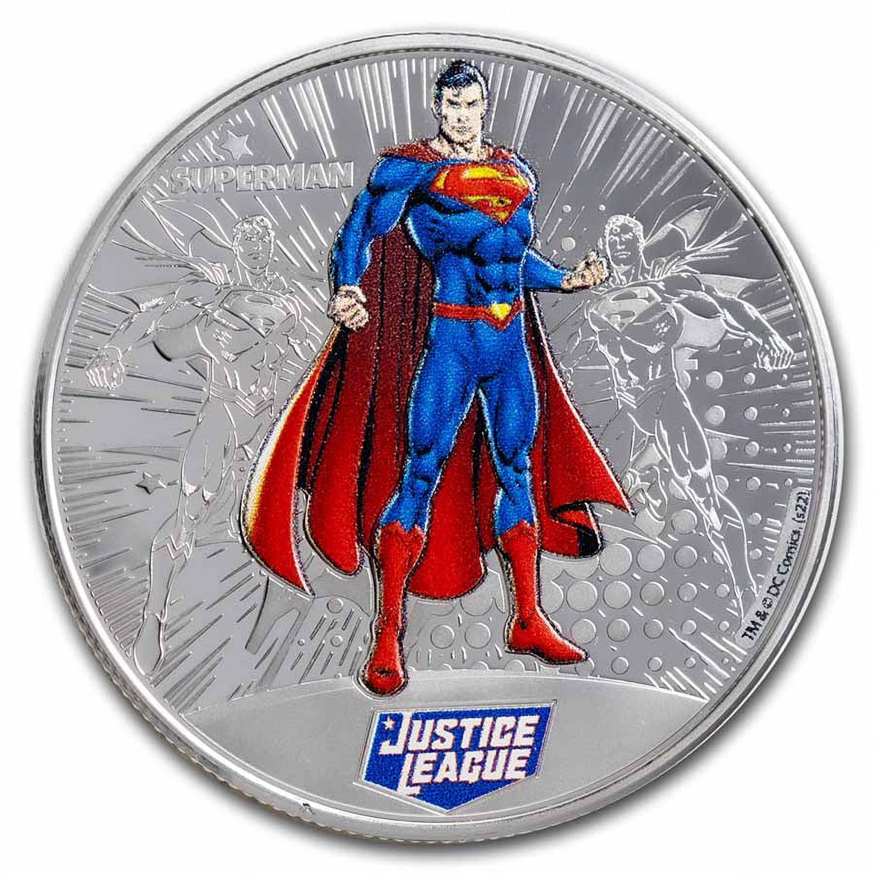2022 Samoa 1/2 oz Silver Justice League: Superman - Walmart.com