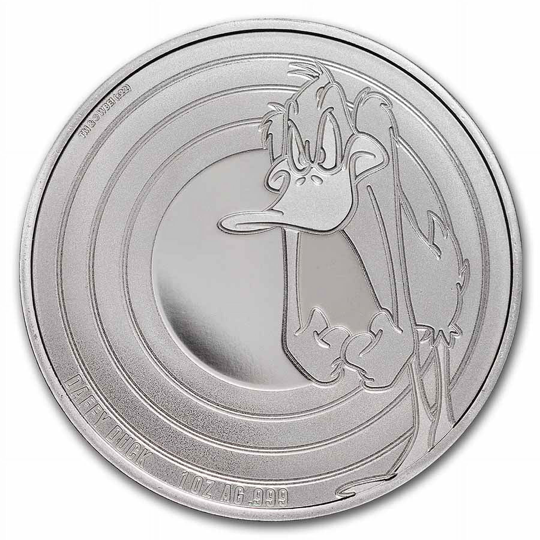 2022 Samoa 1 oz Silver Looney Tunes Daffy Duck BU - Walmart.com