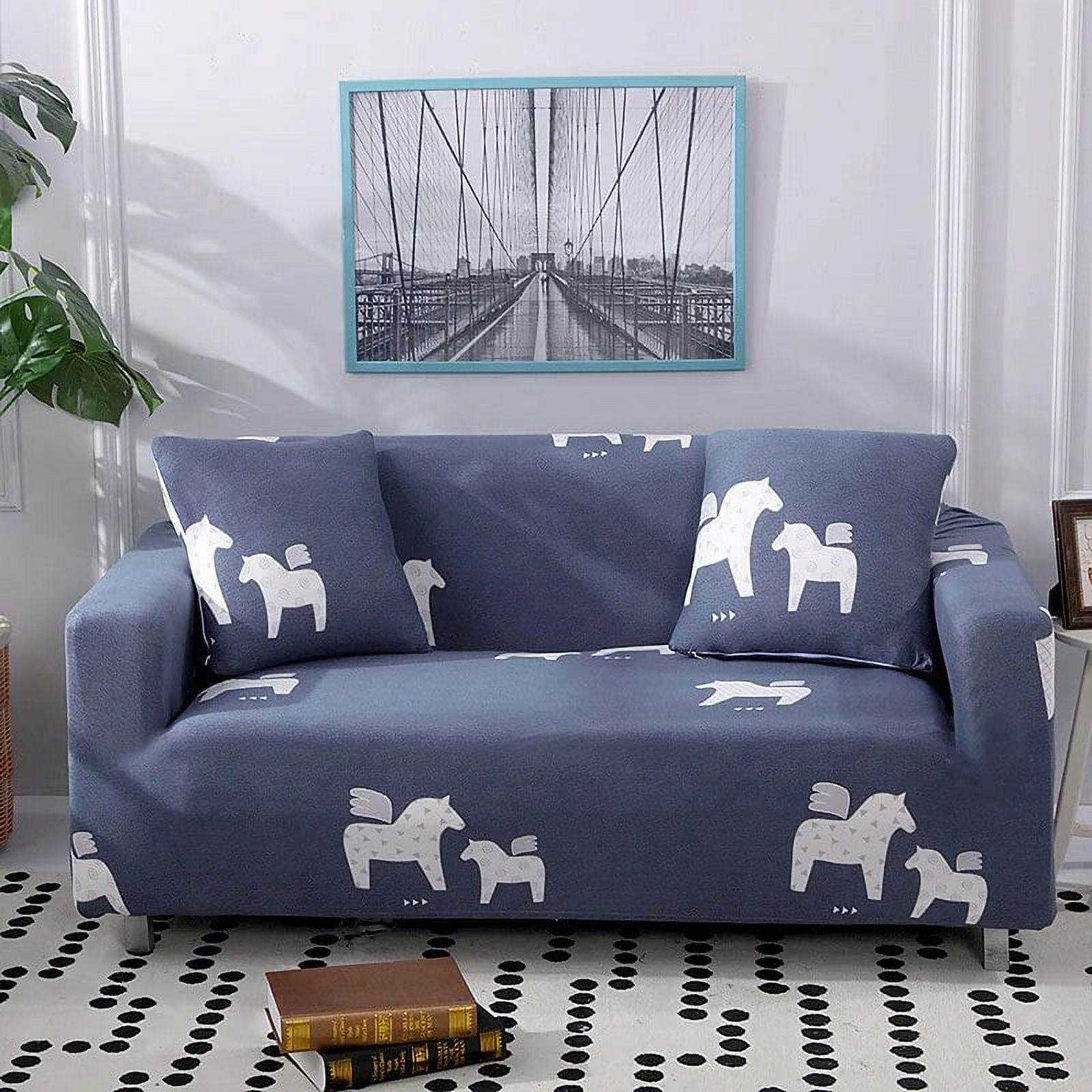 2022 Sofa Cover All Inclusive Stretch Print Sofa Cushion Simple Modern ...