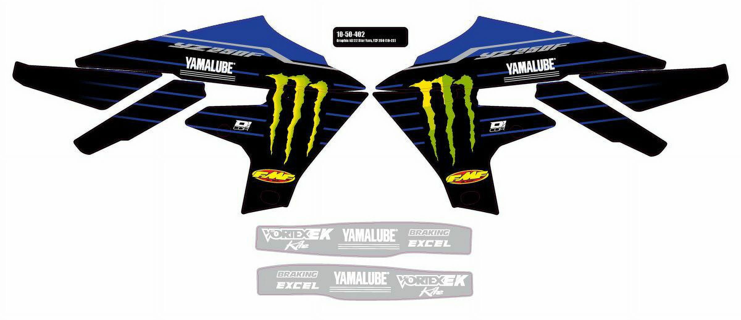 2022 Star Racing Yamaha Graphics Kit, Black - Walmart.com