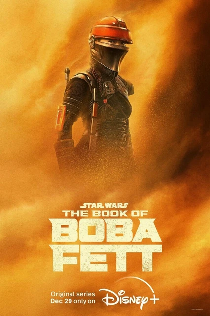 2022 Star Wars The Book Of Boba Fett Movie Poster Print Disney Bounty ...