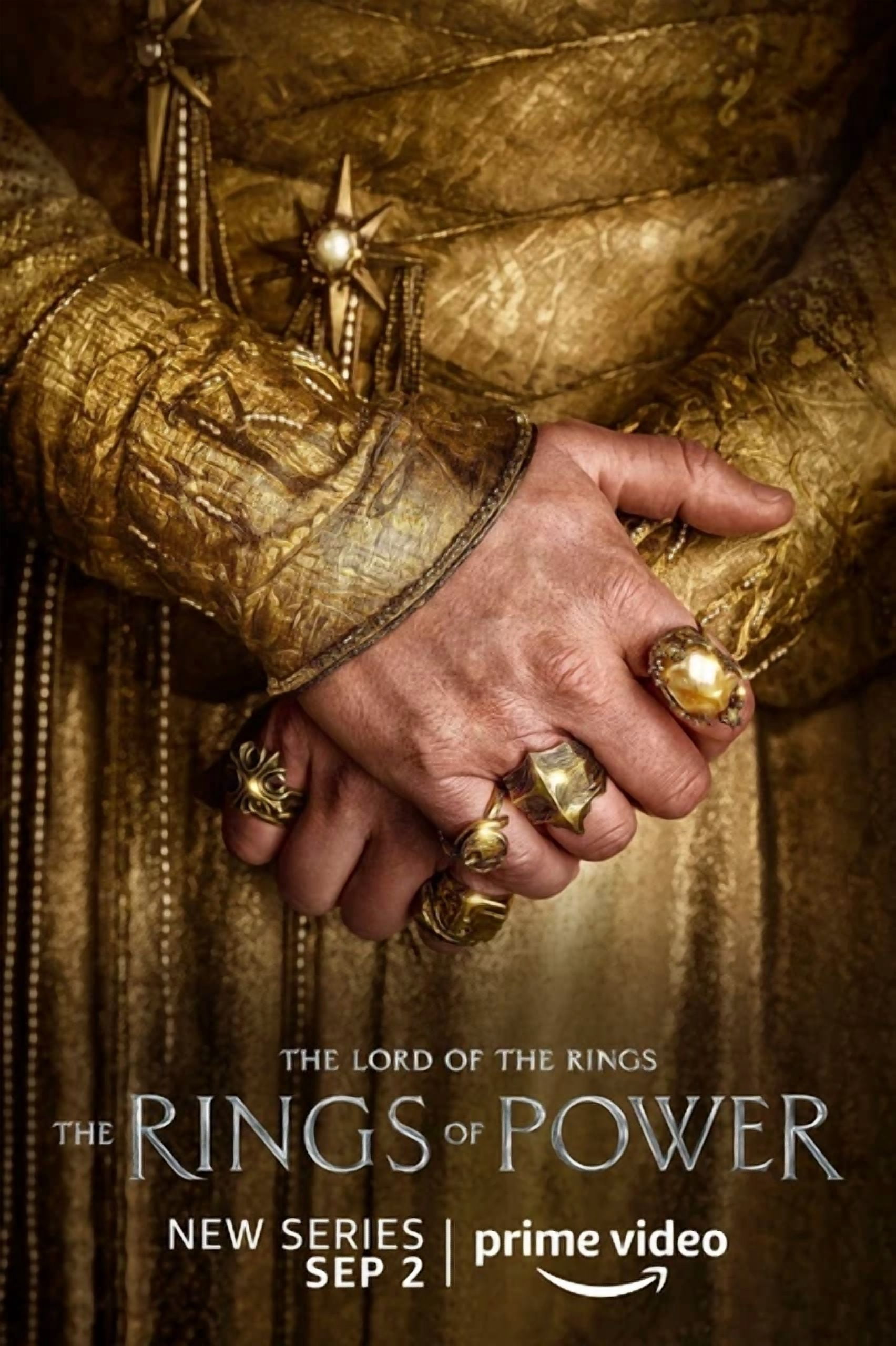 2022 The Lord Of The Rings The Rings Of Power Movie Poster Tyra Oren ...