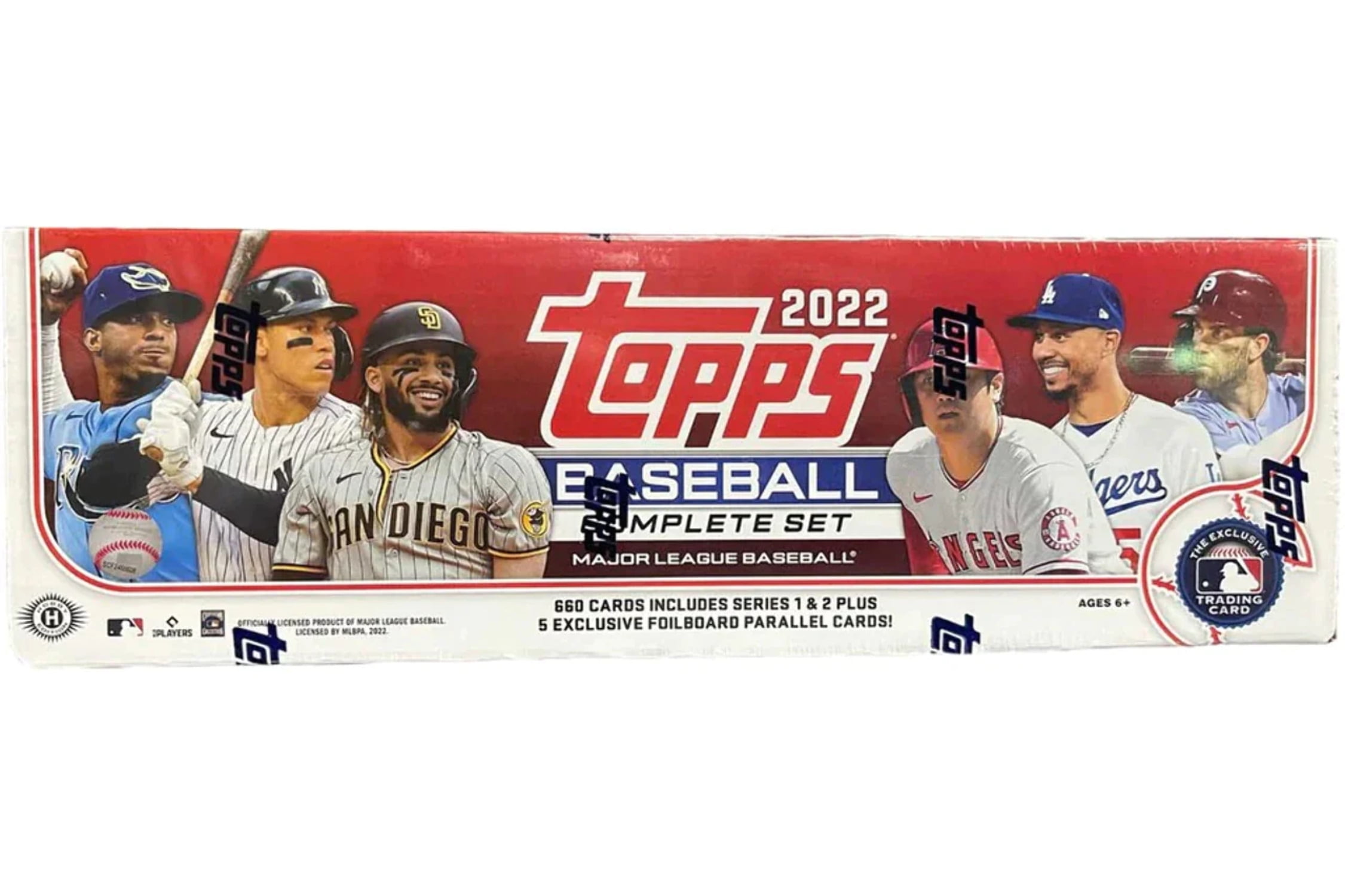 Topps 2022 Baseball Complete Hobby Set 665 Cards - Gold Parallel w ...