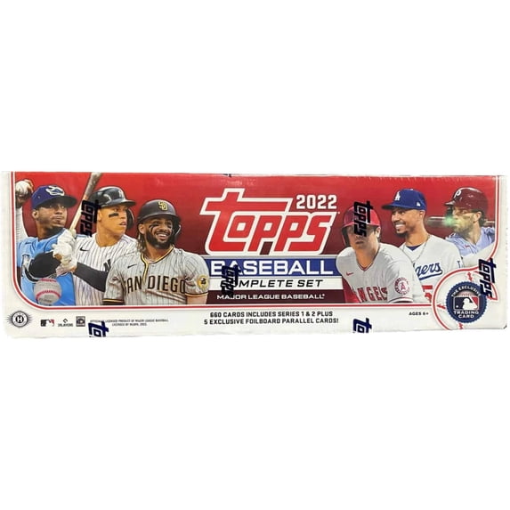 Topps 2022 Baseball Complete Hobby Set 665 Cards - Gold Parallel w ...