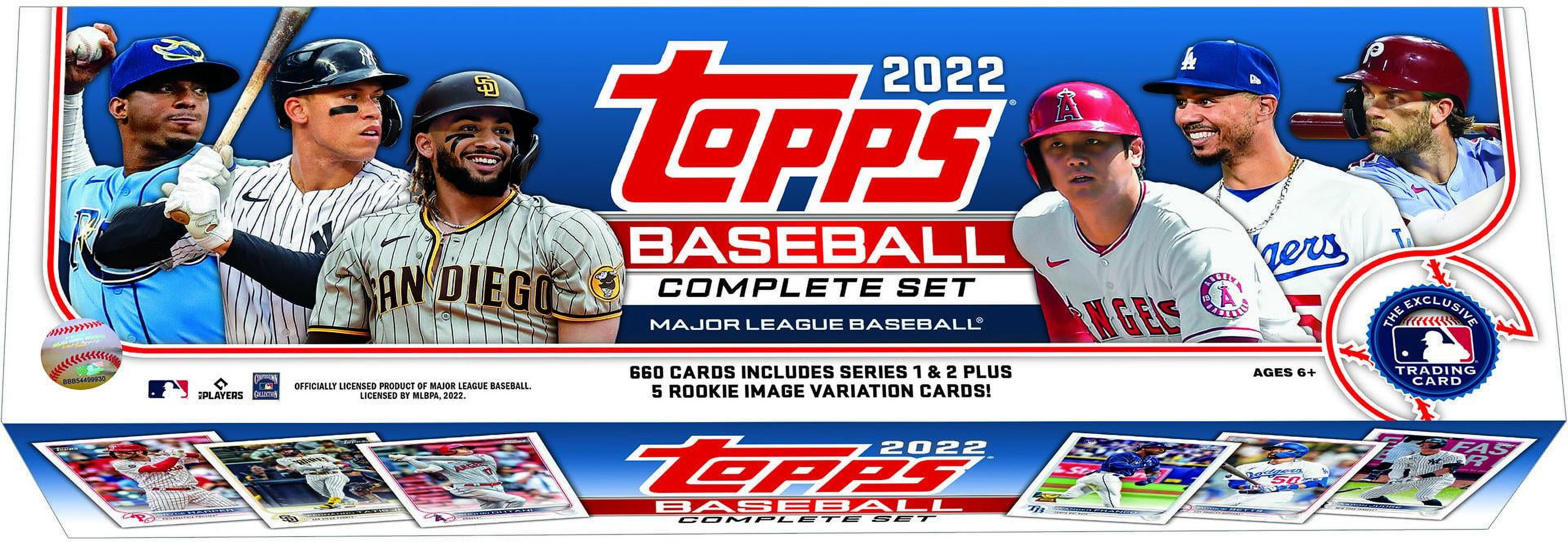 Topps 2022 Baseball Complete Set, Factory Sealed Retail Edition ...