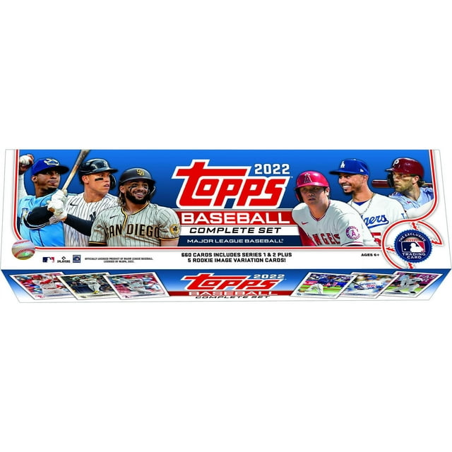Topps 2022 Baseball Complete Set, Factory Sealed Retail Edition ...